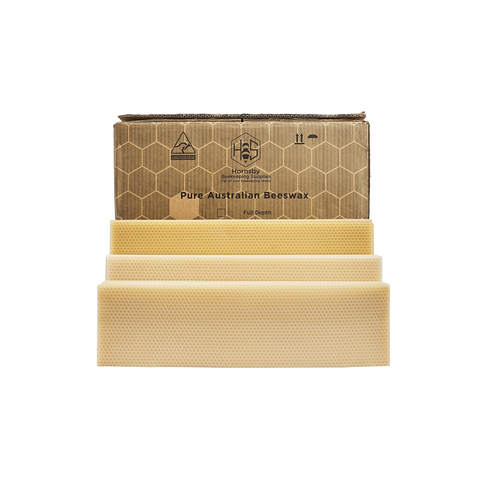 Foundation Bees Wax Full Depth-Drone Comb